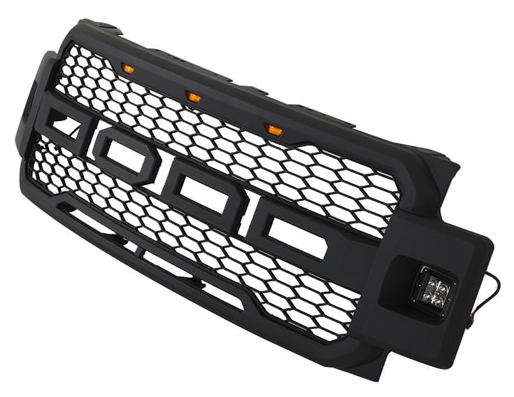 2017-2019 Super Duty F250-F550 Raptor Style Grille with LED’s → ...